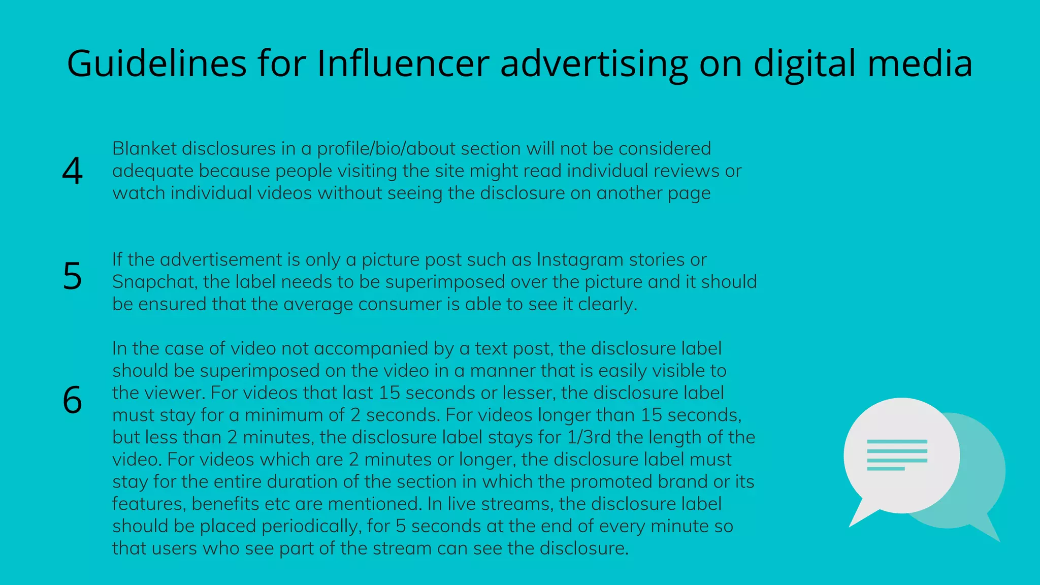 Guidelines for influencer advertising on digital media draft for ...