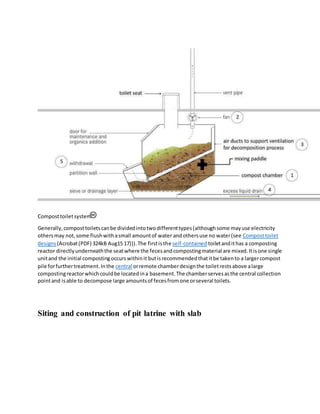 Guidelines for latrine site | DOCX | Home Appliances | Home & Garden
