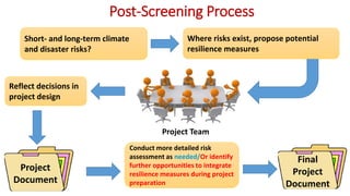 Guidelines for mainstreaming climate change and key consideration | PDF