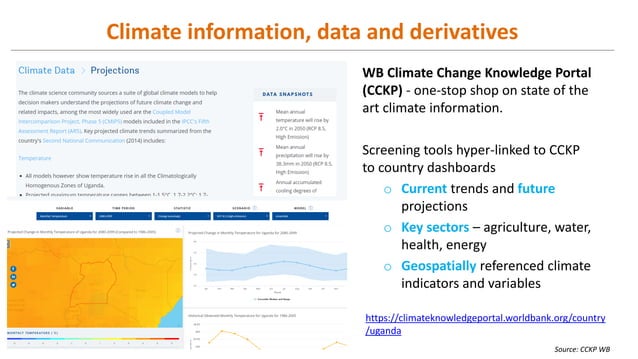 Guidelines for mainstreaming climate change and key consideration | PPT