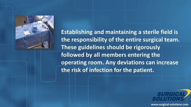 Guidelines for Maintaining a Sterile Field in an Operating Room | PDF ...