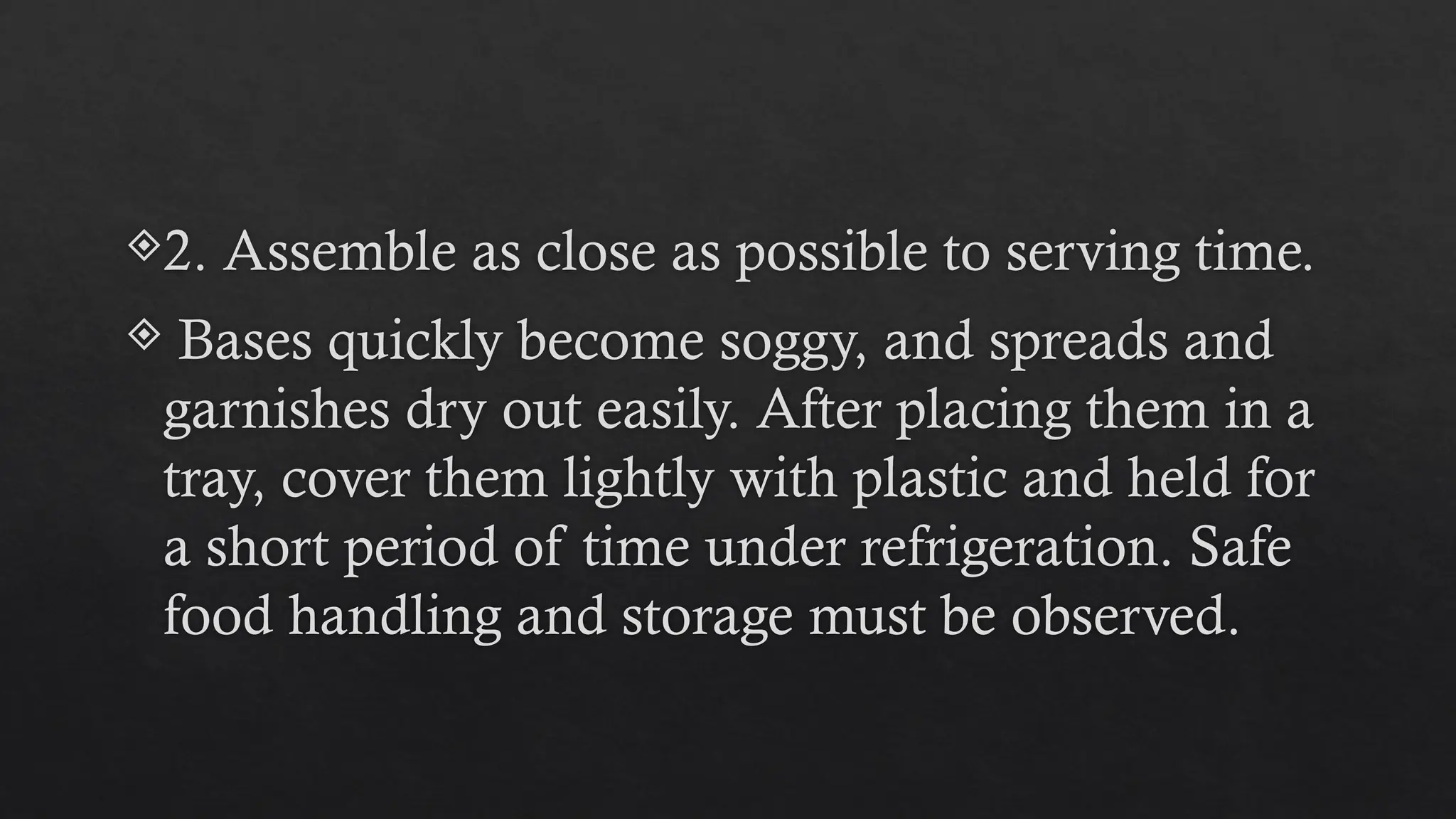 GUIDELINES FOR MAKING CANAPES.pptx...... | PPTX