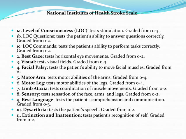 Guidelines for management of acute stroke | PPTX