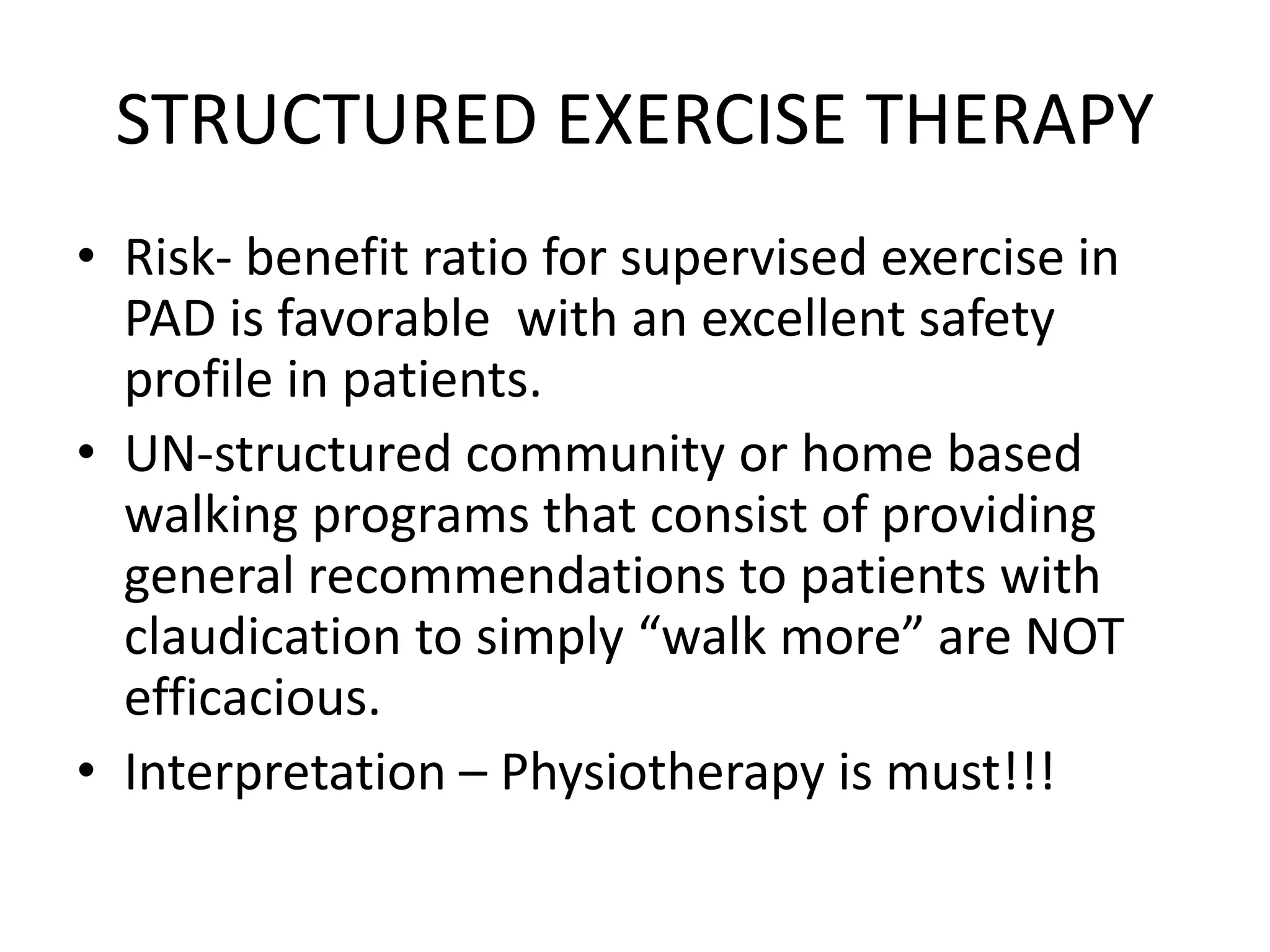 Guidelines for management of peripheral arterial disease | PPTX