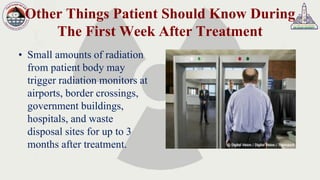 Guidelines for patients receiving radioiodine i 131 treatment | PDF