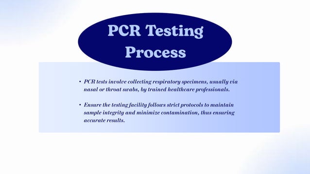 Guidelines for PCR Testing and Travel Certificate Acquisition | PPT