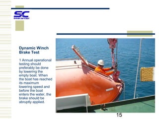 Guidelines for periodic servicing and maintenance of lifeboats | PPT