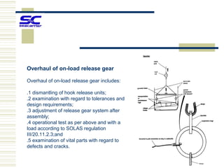 Guidelines for periodic servicing and maintenance of lifeboats | PPT