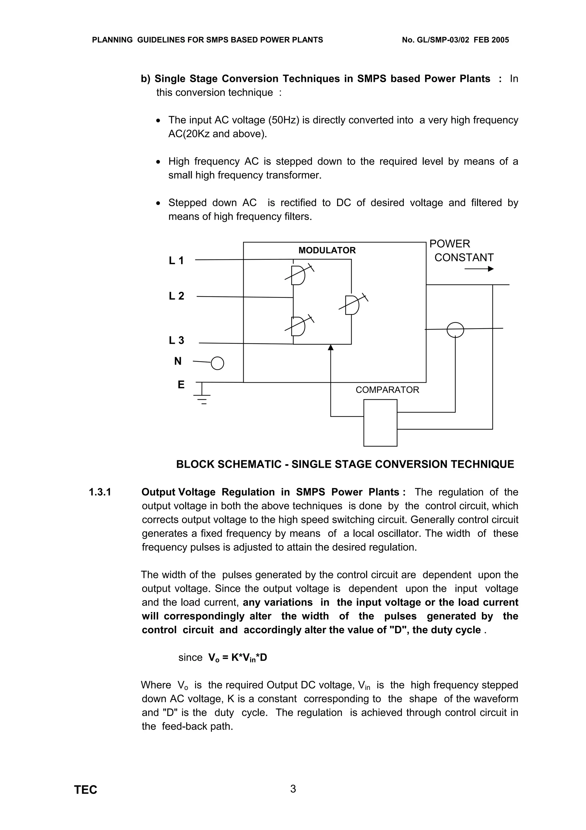 Guidelines for power plants (smps) | PDF