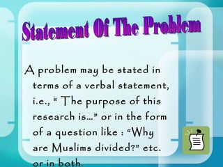 Guidelines for preparing a research proposal | PPT