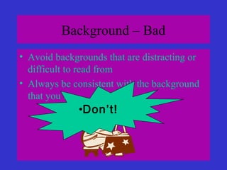 Guidelines for preparing powerpoint presentations | PPT