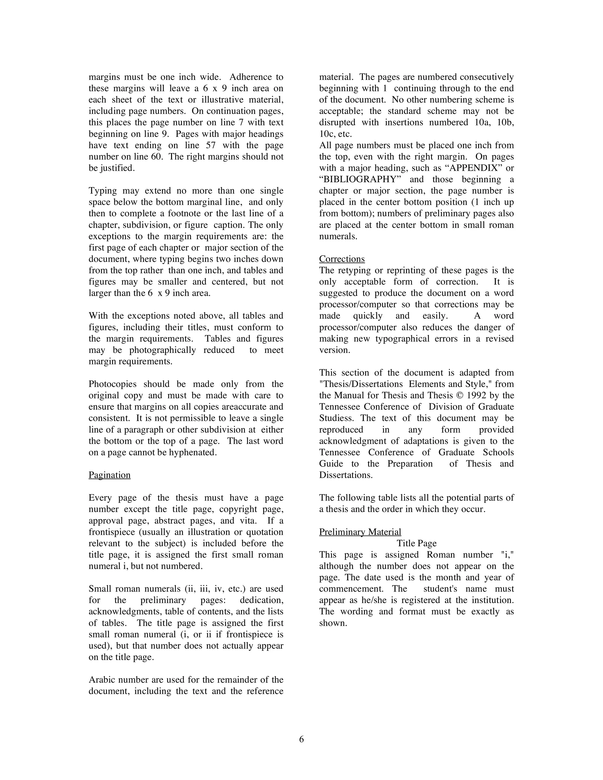 Guidelines for preparing the master´s thesis | PDF