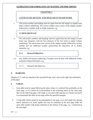 Guide lines for preperation of thesis reviewed - 27-3-2018 | PDF