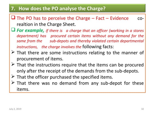 Guide lines for Presenting Officers of Departmental Inquiry in Railways ...