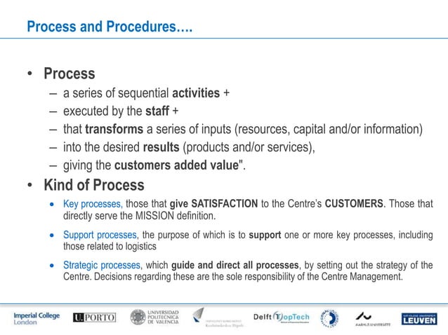 Guidelines for processes_and_indicators | PPTX