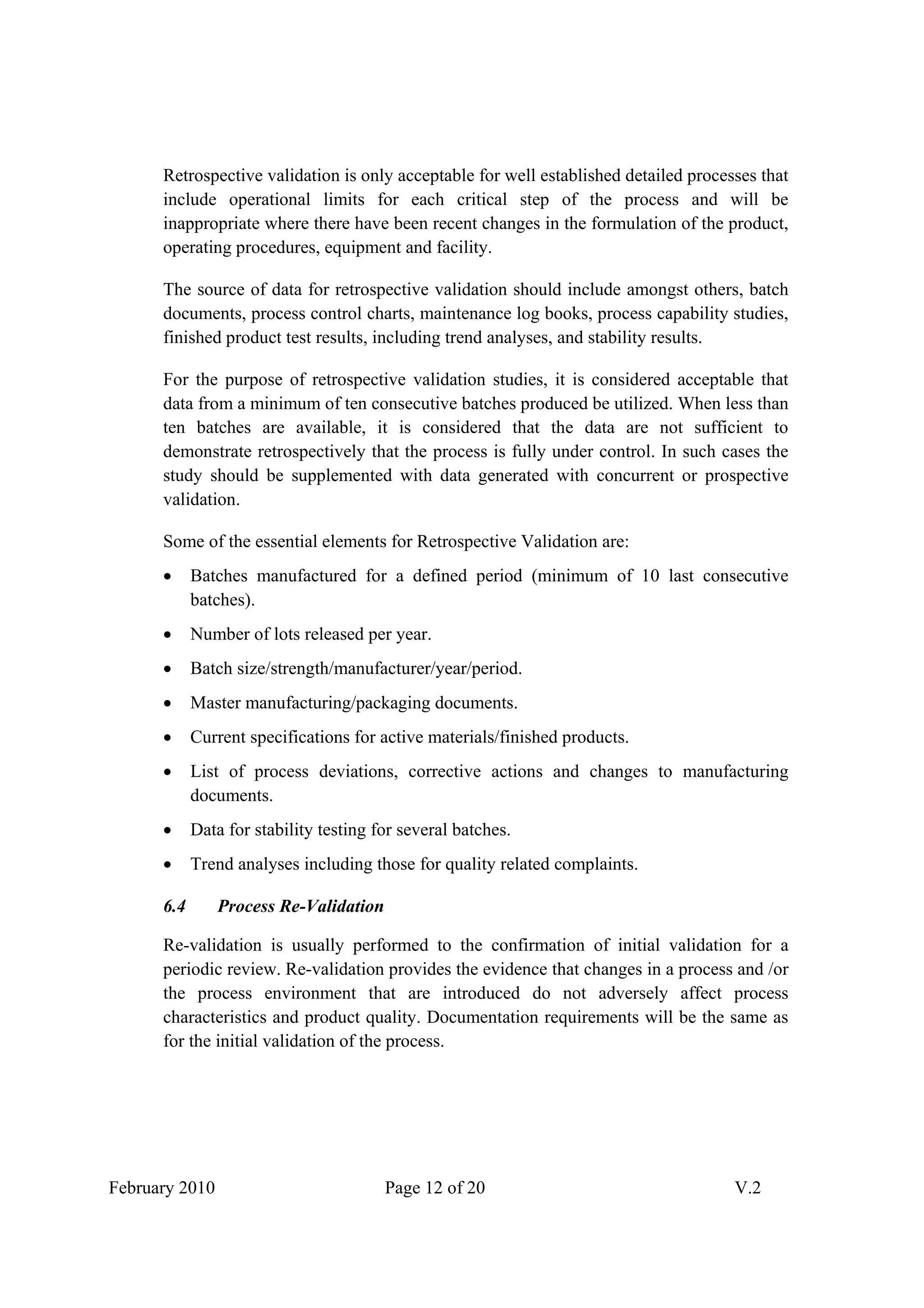 Guidelinesfor processvalidationofpharmaceuticaldosageforms | PDF