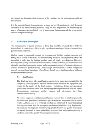 Guidelinesfor processvalidationofpharmaceuticaldosageforms | PDF