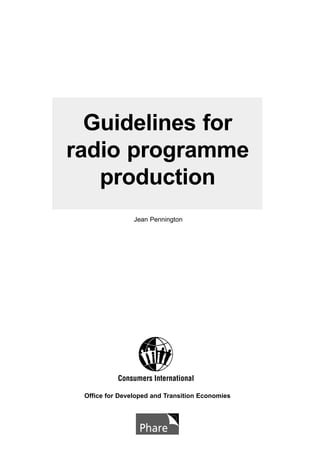 Guidelines for radio programme production | PDF