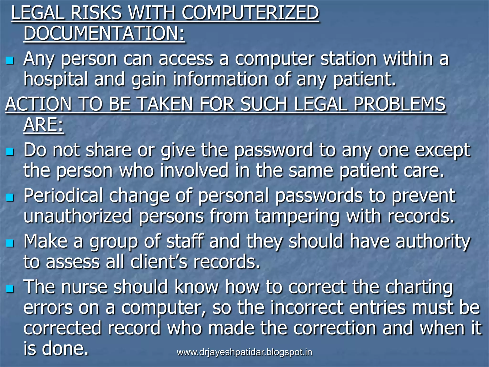 Guidelines for recording and reporting | PPSX