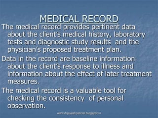 Guidelines for recording and reporting | PPSX