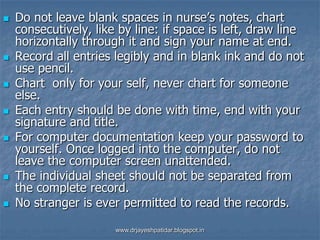 Guidelines for recording and reporting | PPSX