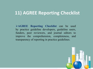 Scientific Studies Reporting Guidelines | PPTX