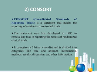 Scientific Studies Reporting Guidelines | PPTX