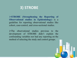 Scientific Studies Reporting Guidelines | PPTX