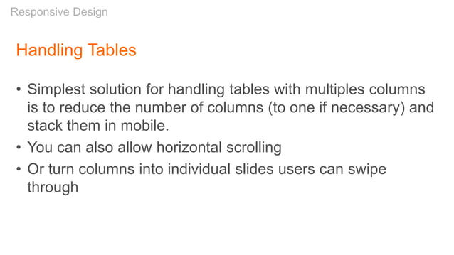 Guidelines for Responsive UX Design 11/15/2018 | PPT