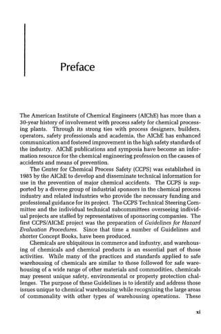 Guidelines for safe warehousing of chemicals | PDF | Chemistry | Science