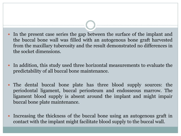 Guidelines for selecting the implant diameter | PPTX | Dental Health ...