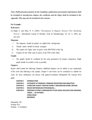 Guidelines for seminar report (1) | DOCX