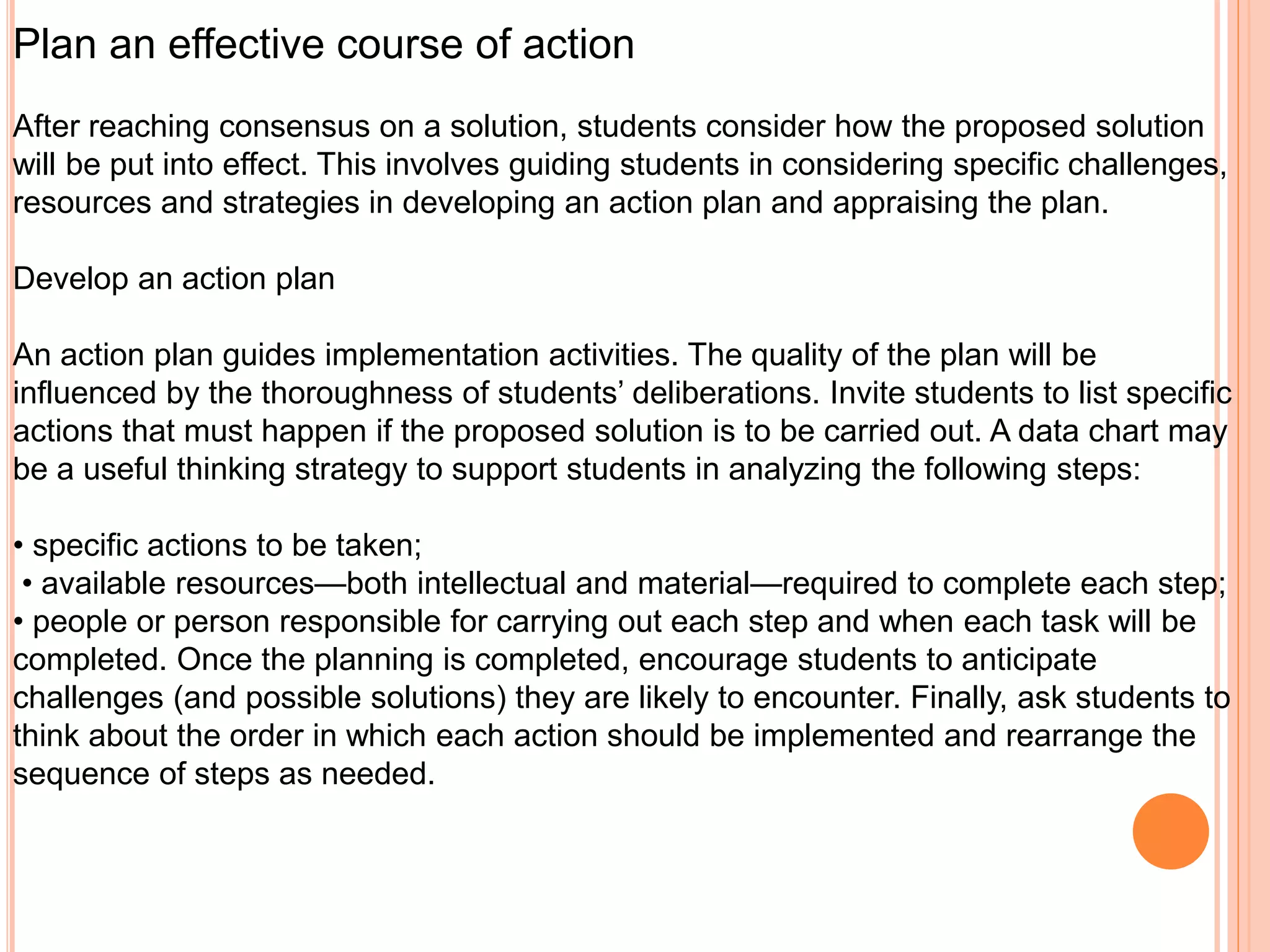 Guidelines for social action projects | PPTX