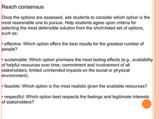 Guidelines for social action projects | PPTX