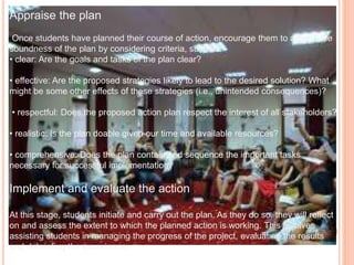 Guidelines for social action projects | PPTX