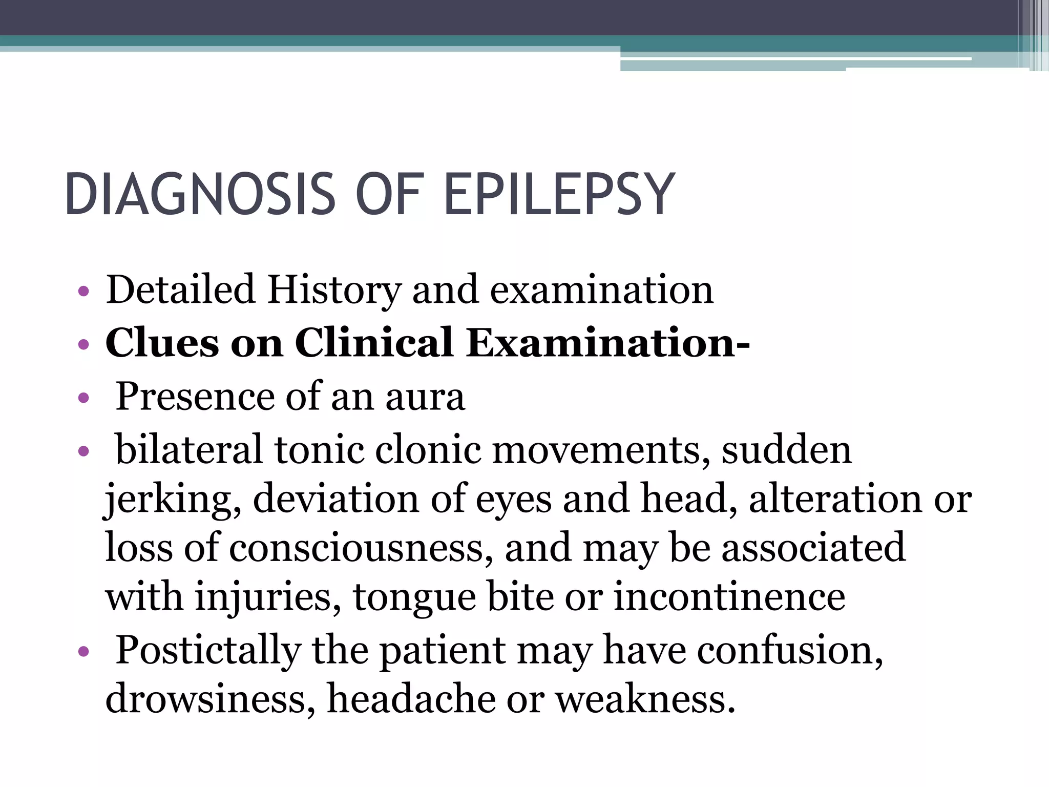 starting and continuing treatment in epilepsy | PPTX