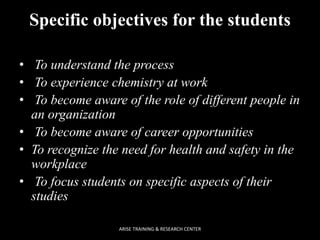 Guidelines for students going to industrial visit | PPSX