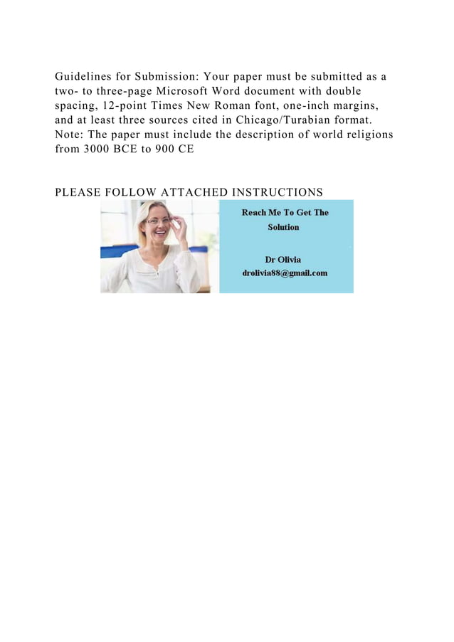 Guidelines for Submission Your paper must be submitted as a two- to | DOCX