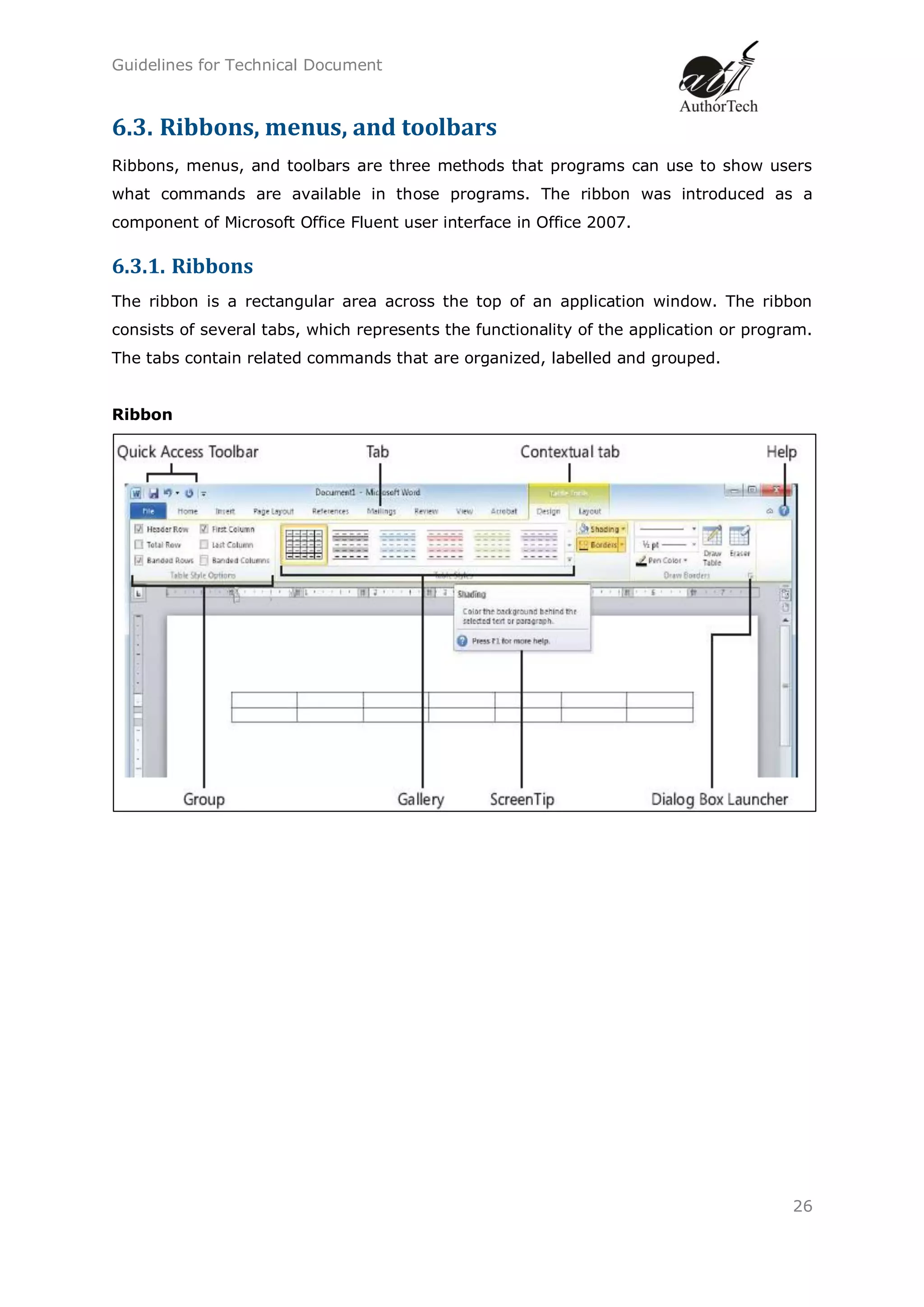 Guidelines for technical writing documents | PDF