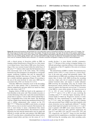 Guidelines for the diagnosis and management of patients with thoracic aortic disease | PDF