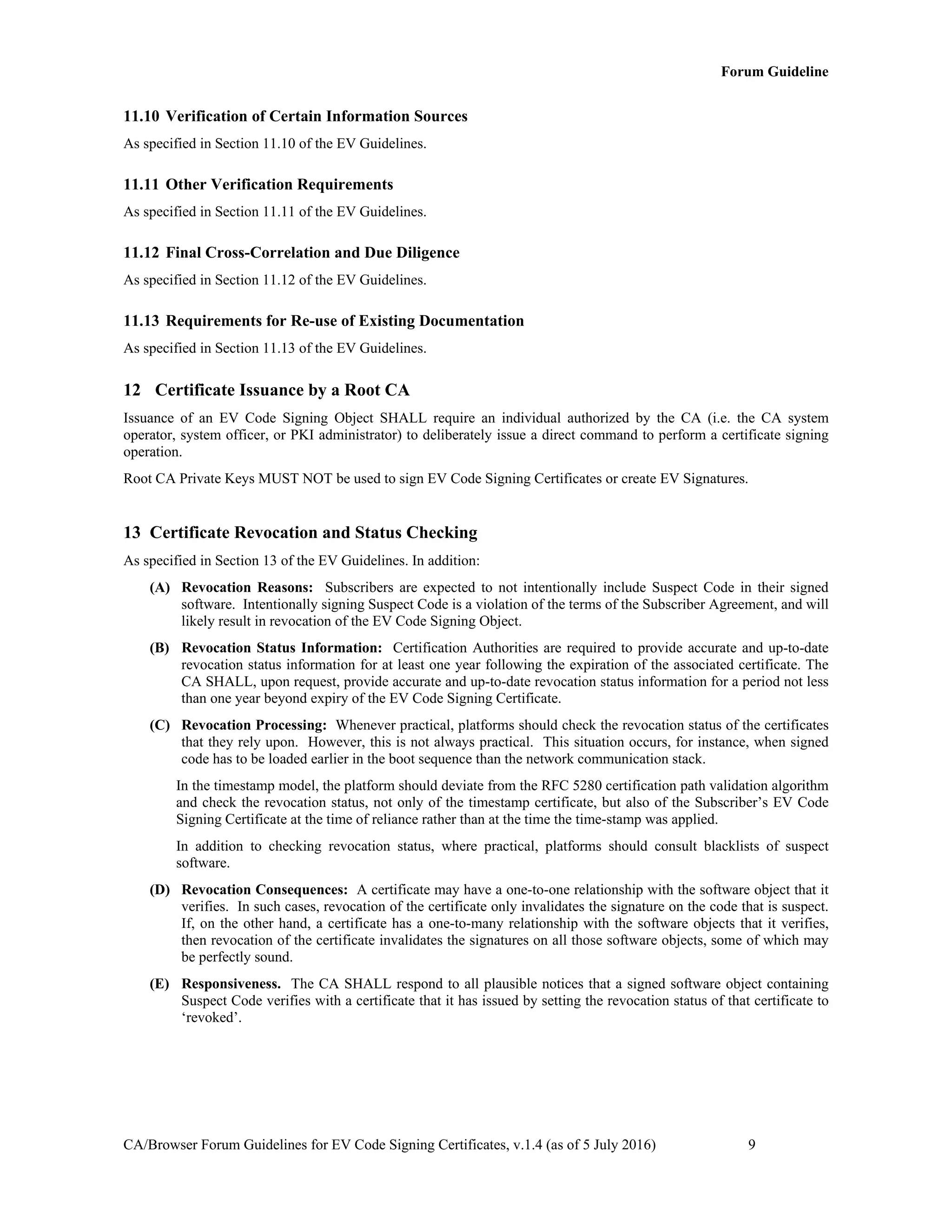 Guidelines For The Issuance And Management Of EV Code Signing ...