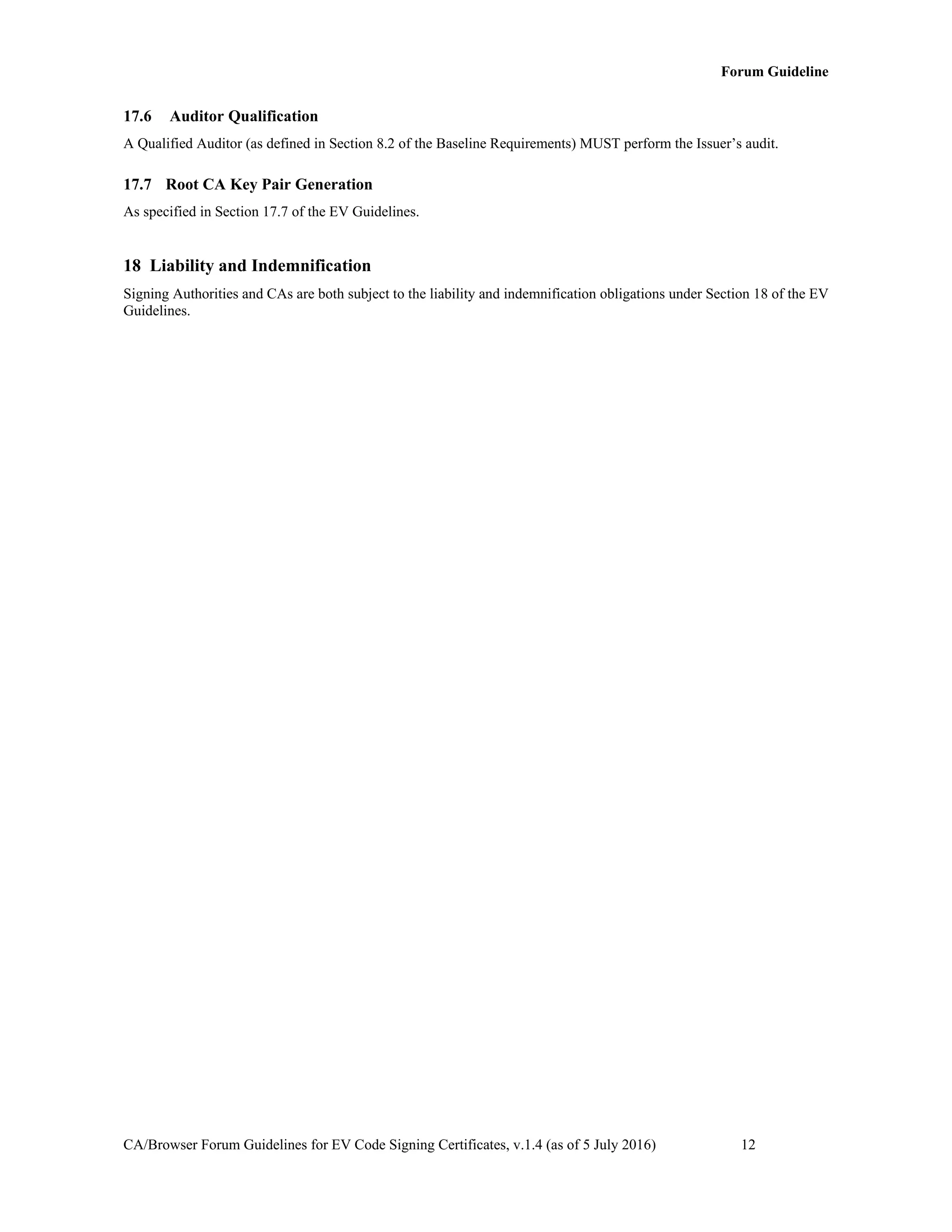 Guidelines For The Issuance And Management Of EV Code Signing ...
