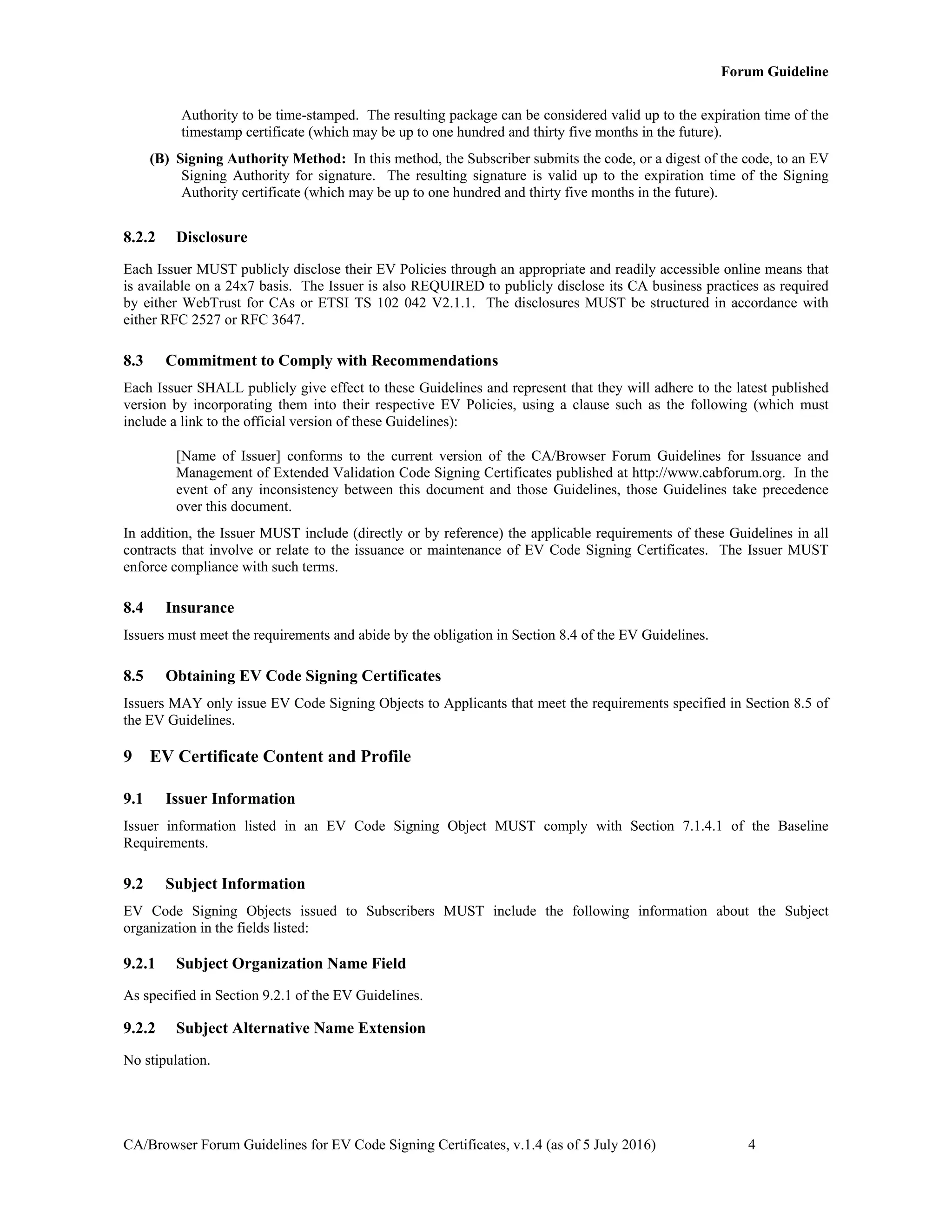 Guidelines For The Issuance And Management Of EV Code Signing ...