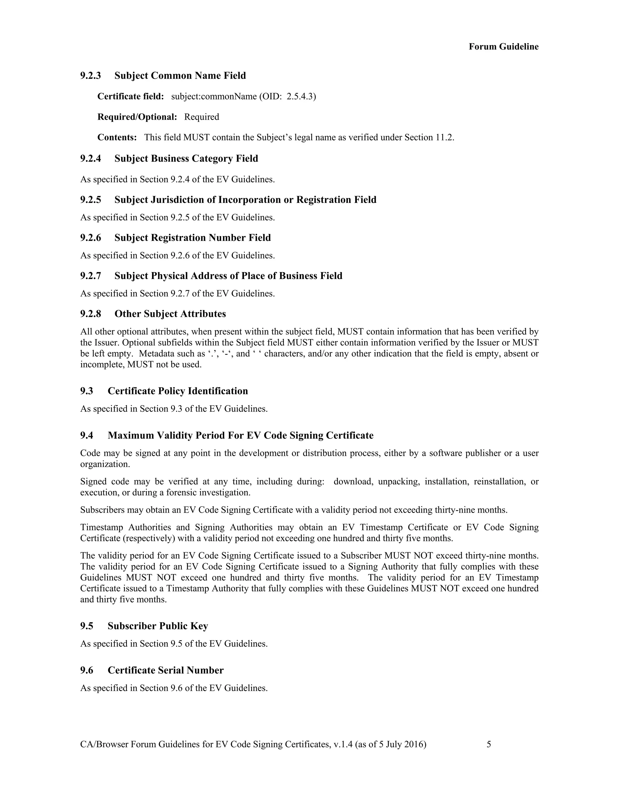 Guidelines For The Issuance And Management Of EV Code Signing Certificate | PDF