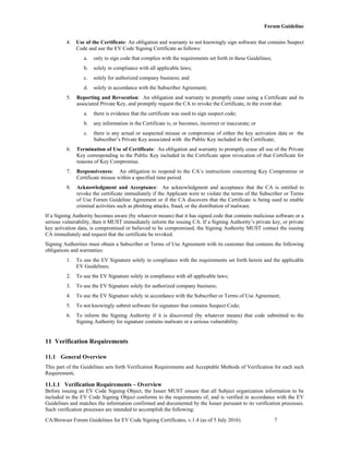 Guidelines For The Issuance And Management Of EV Code Signing ...