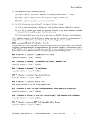 Guidelines For The Issuance And Management Of EV Code Signing ...