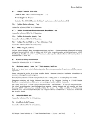 Guidelines For The Issuance And Management Of EV Code Signing ...