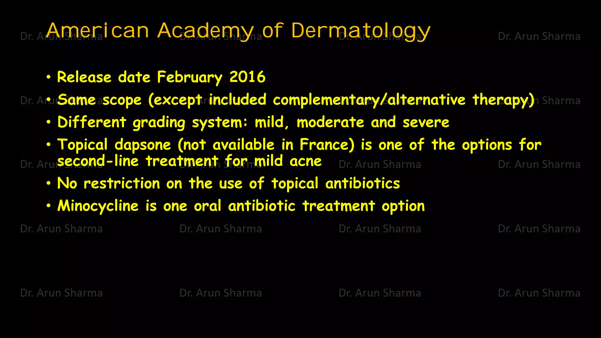 Guidelines for the management of acne | PPT