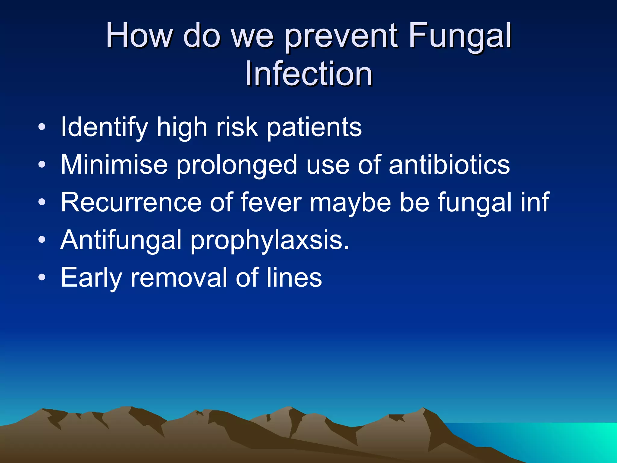 Guidelines for the management of candidiasis | PPT