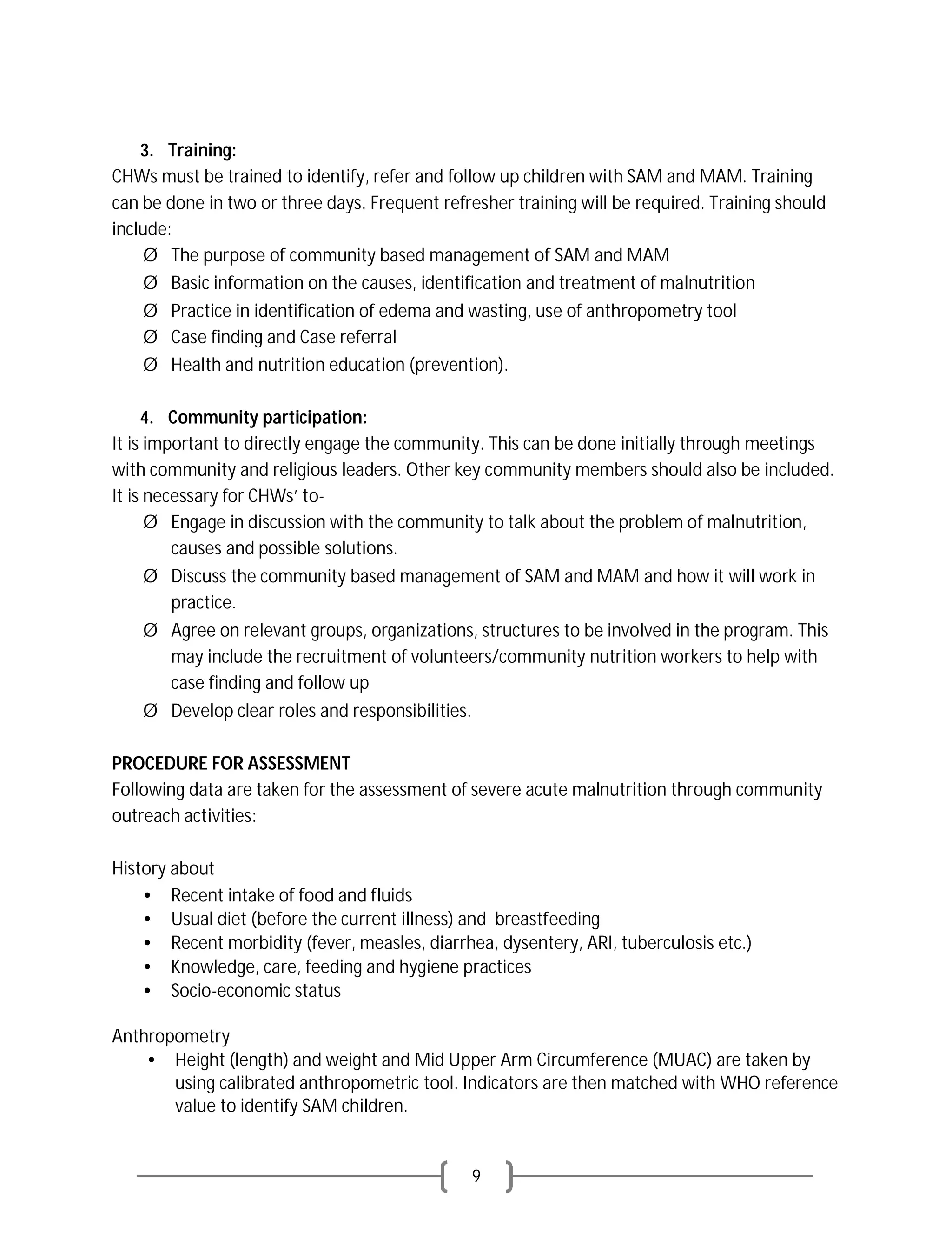 Guidelines for the management of severely acute malnourished children | PDF